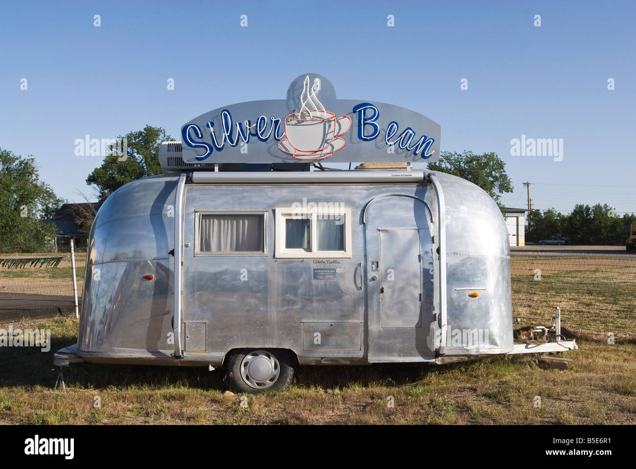 Silver Bean Coffee Shop, Cortez, Colorado, USA, North America Stock ...