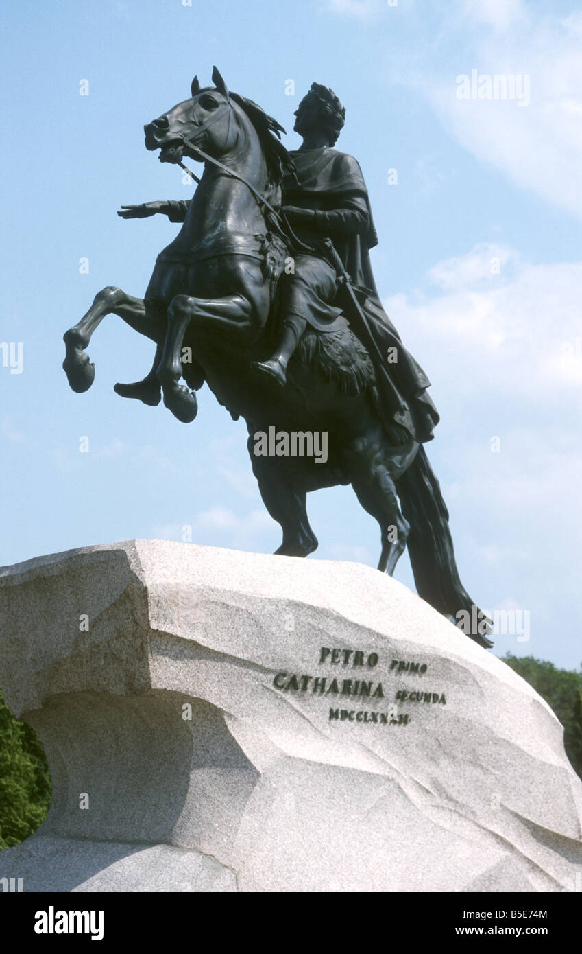 Peter The Great Horse Statue