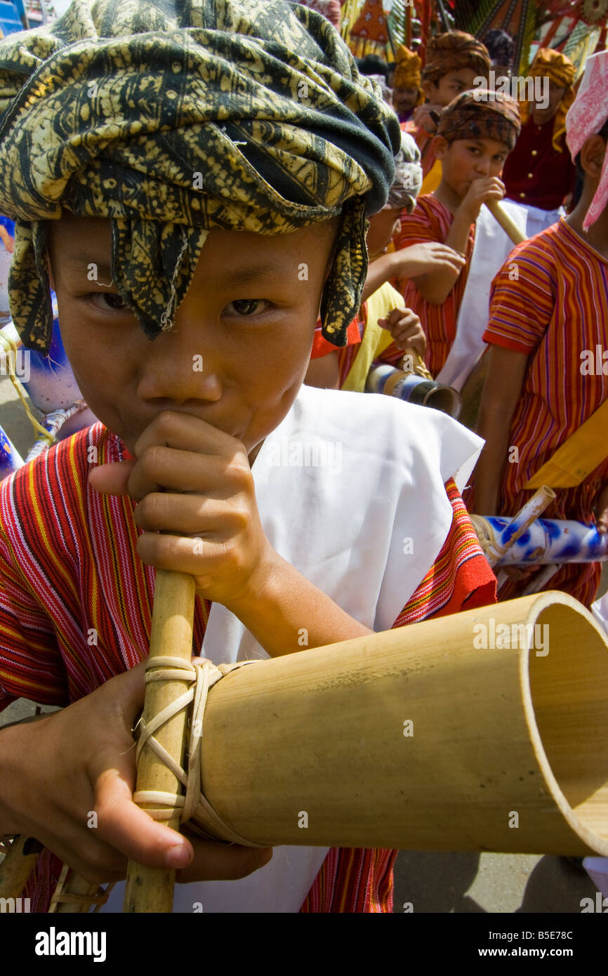 Children Playing Traditional Musical Instruments on National Day ...