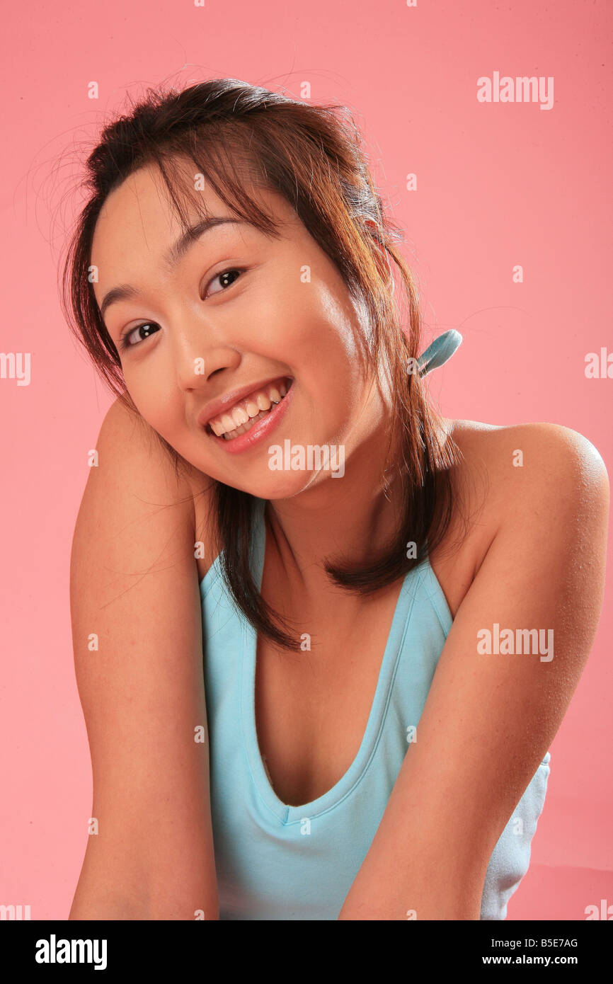 Young Asian Woman Stock Photo - Alamy