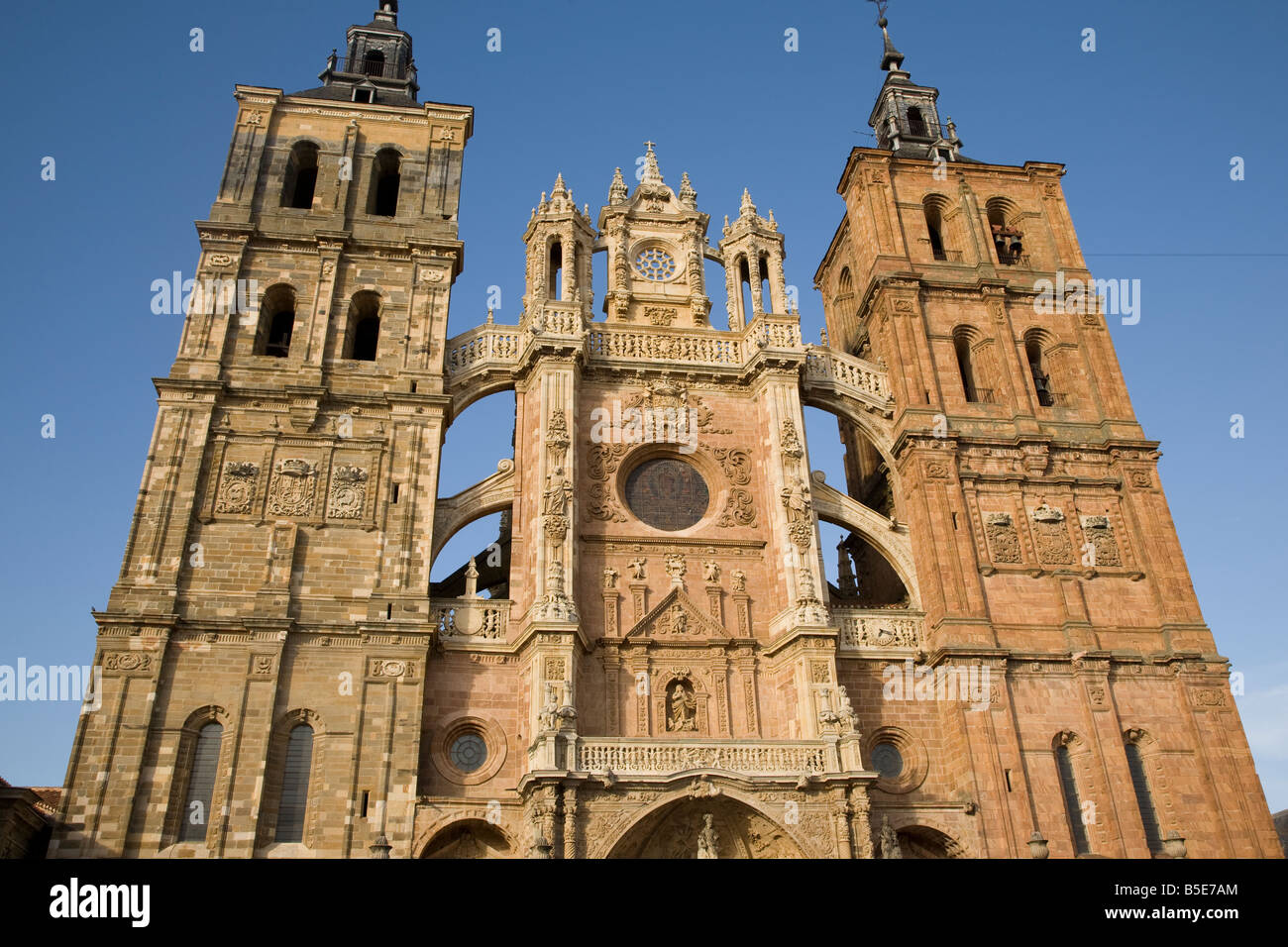 Astorga Cathedral, Leon, Spain Stock Photo - Alamy
