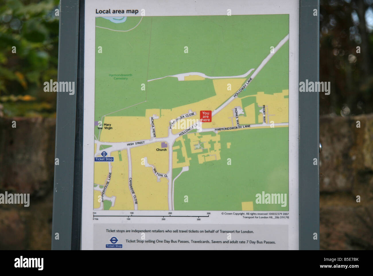 Hillingdon map hi-res stock photography and images - Alamy