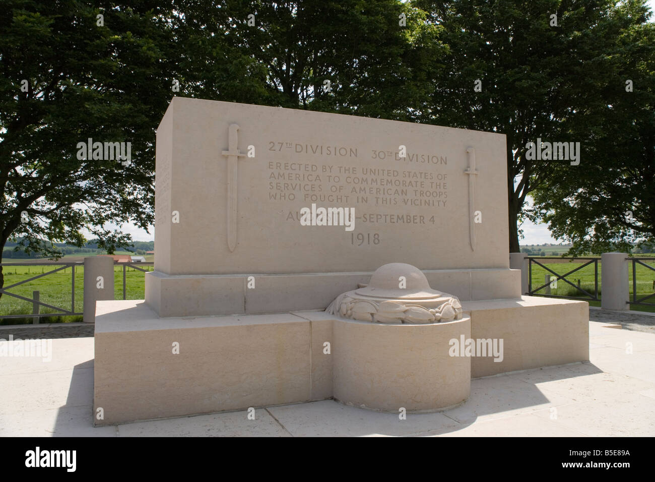 American 27th and 30th Division Monument, Vierstraat, Ypres, Flanders ...