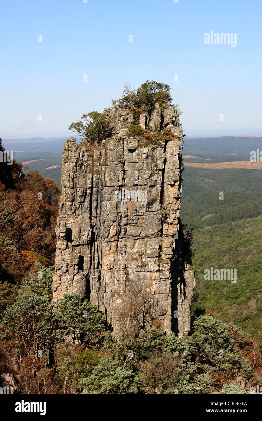 The Pinnacle, a granite column - Panarama Route, Blyde Canyon ...