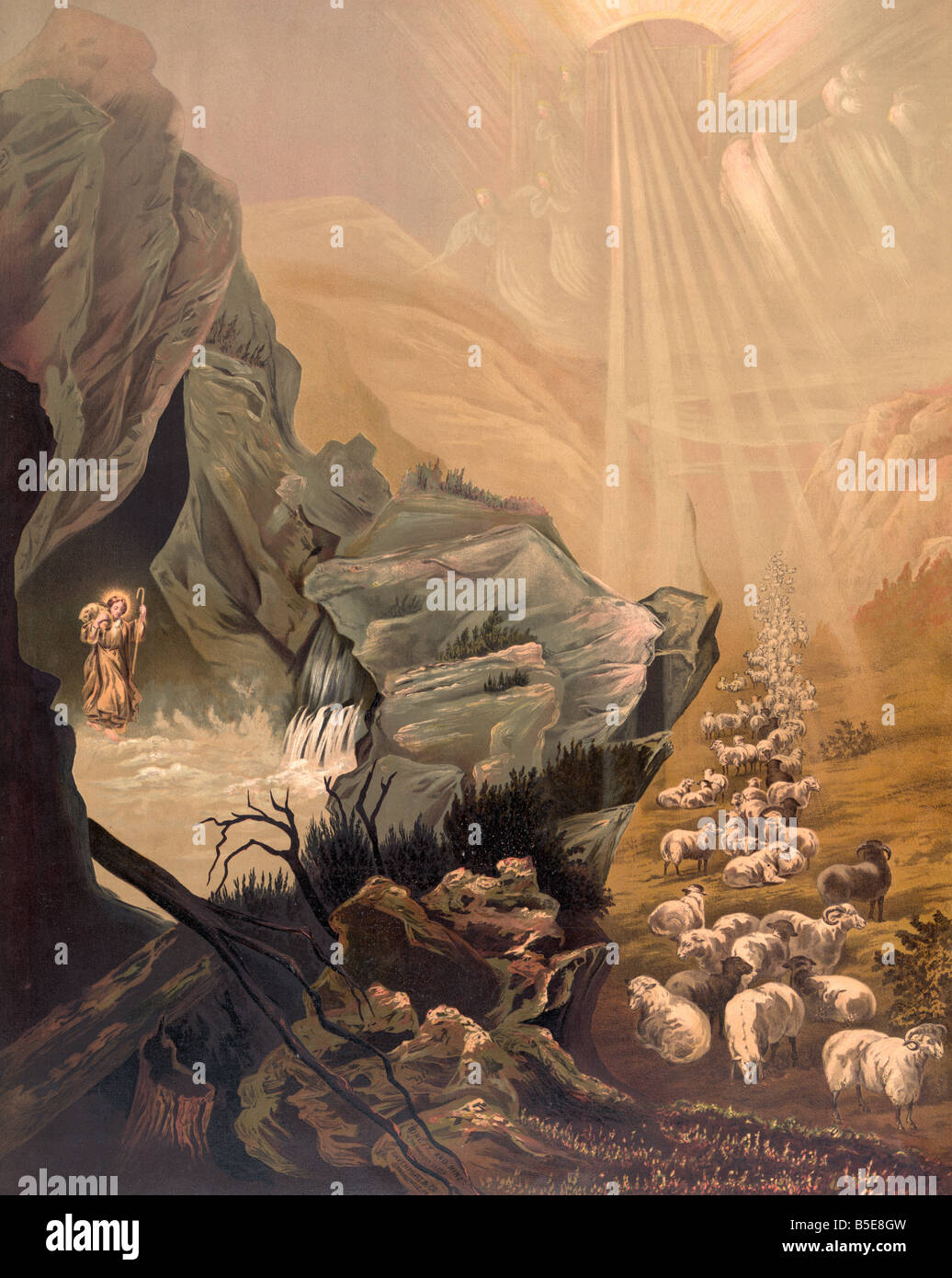 Parable of the lost sheep hi-res stock photography and images - Alamy