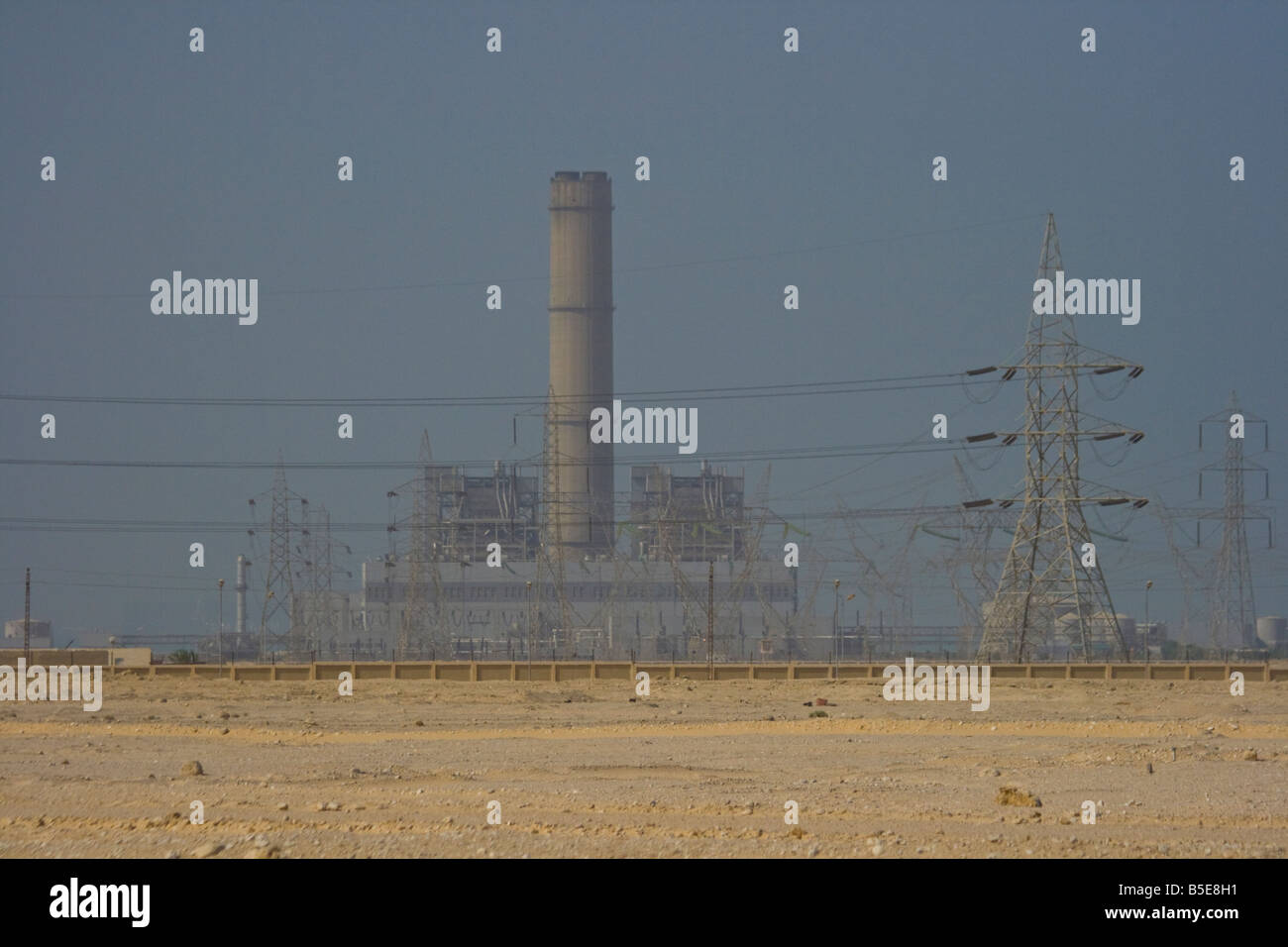 Power Plant in the Sinai Peninsula in Egypt Stock Photo - Alamy
