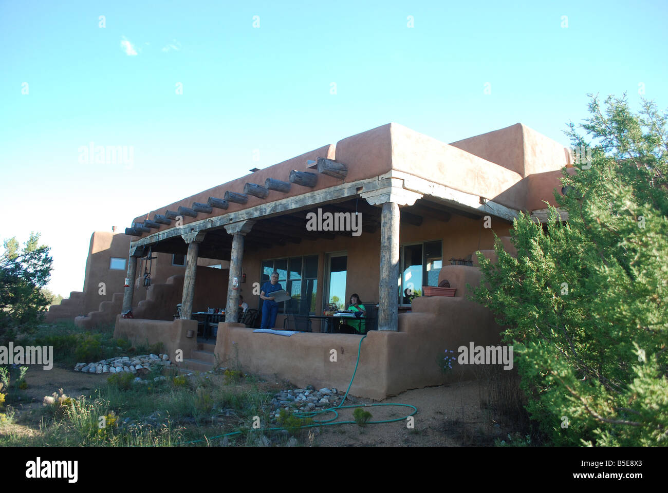 High Feather Ranch, Cerrillos, New Mexico USA Stock Photo - Alamy