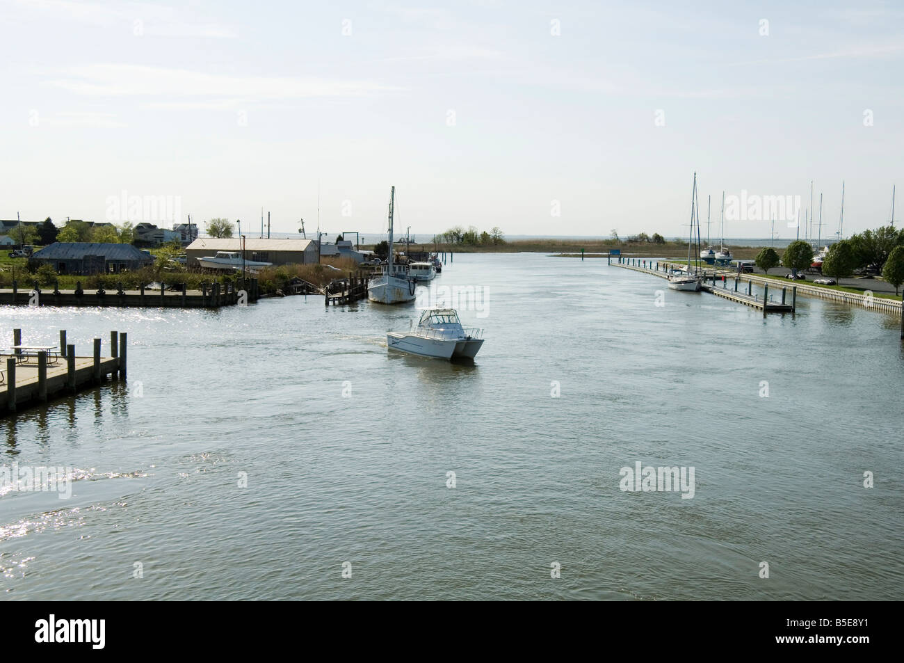 Knapps Narrows, Tilghman Island, Talbot County, Chesapeake Bay area ...