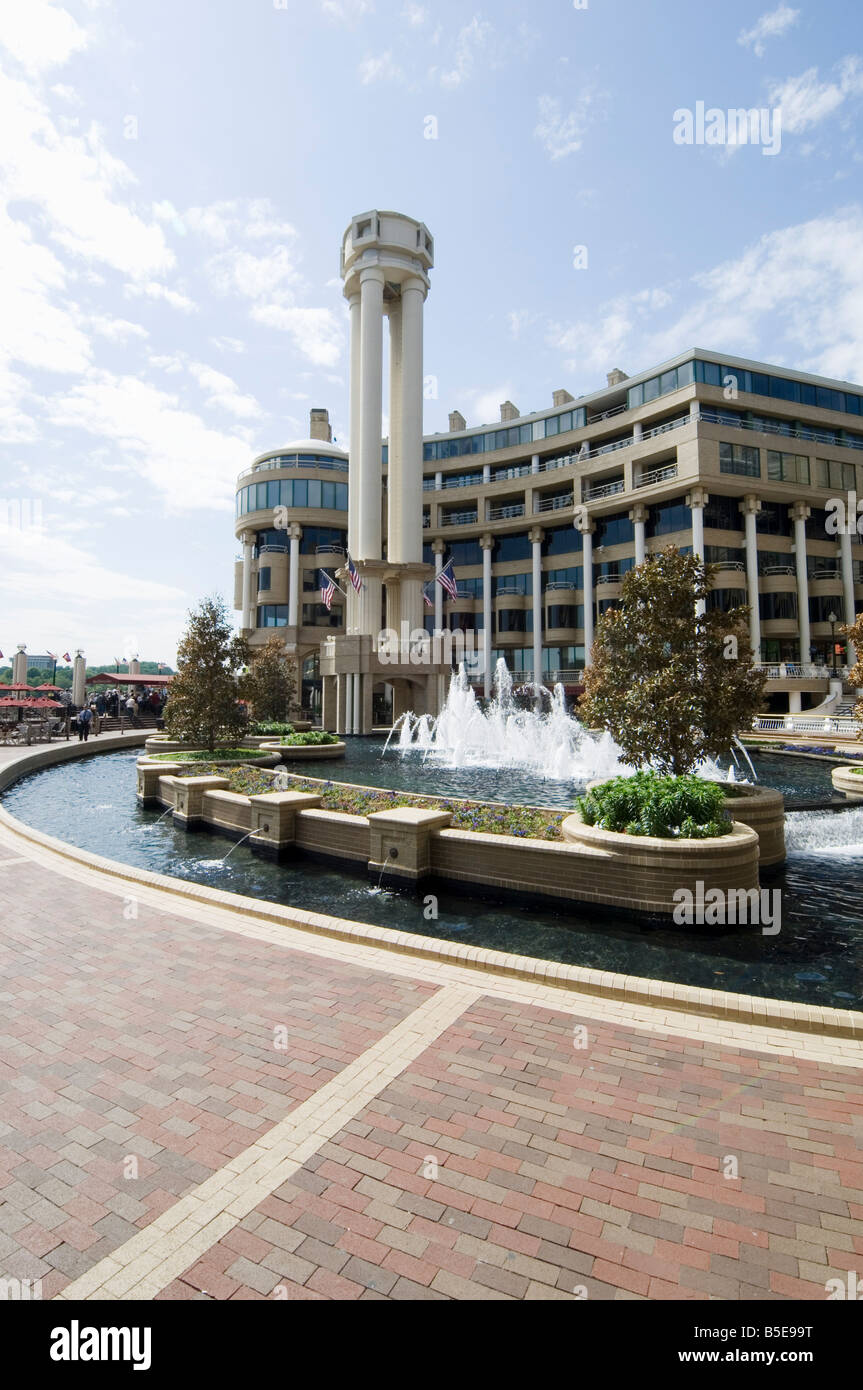 Washington harbour georgetown washington d c hi-res stock photography ...