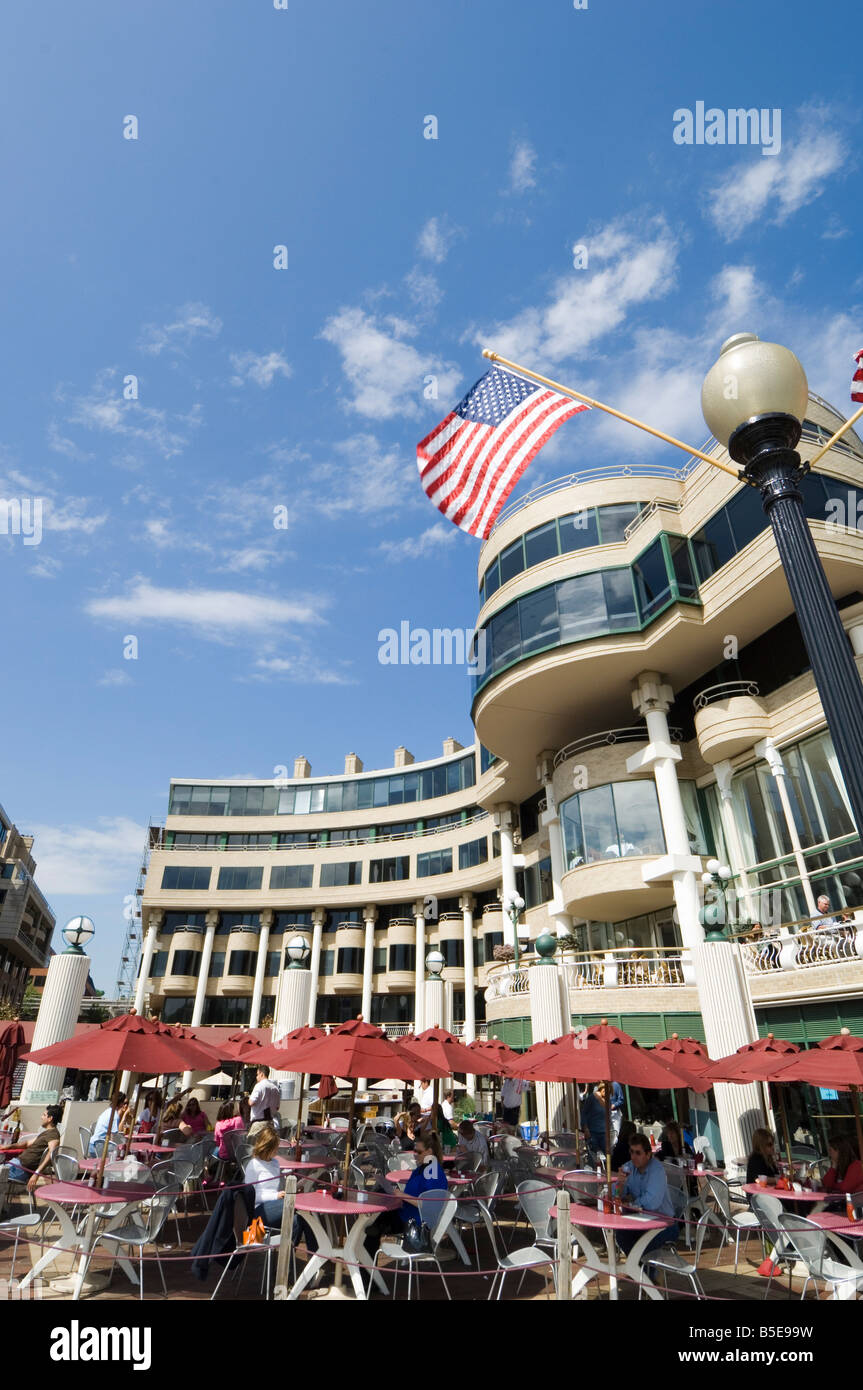 Washington harbour georgetown washington d c hi-res stock photography ...