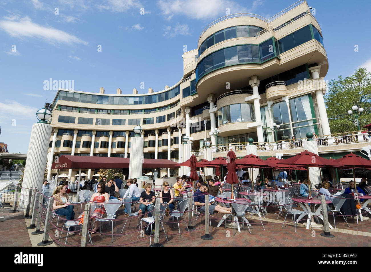 Washington harbour georgetown washington d c hi-res stock photography ...