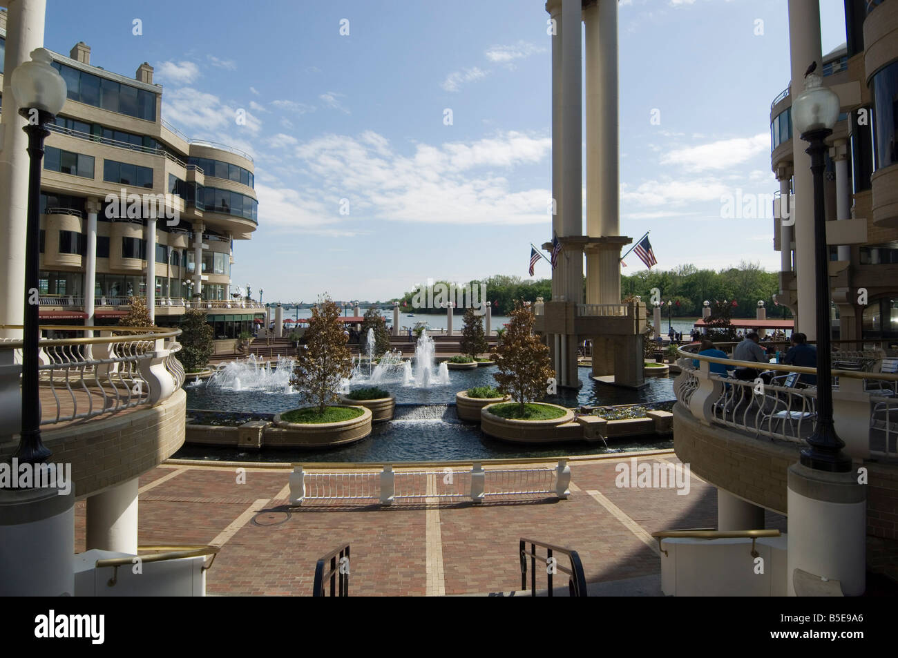 Washington harbour georgetown washington d c hi-res stock photography ...