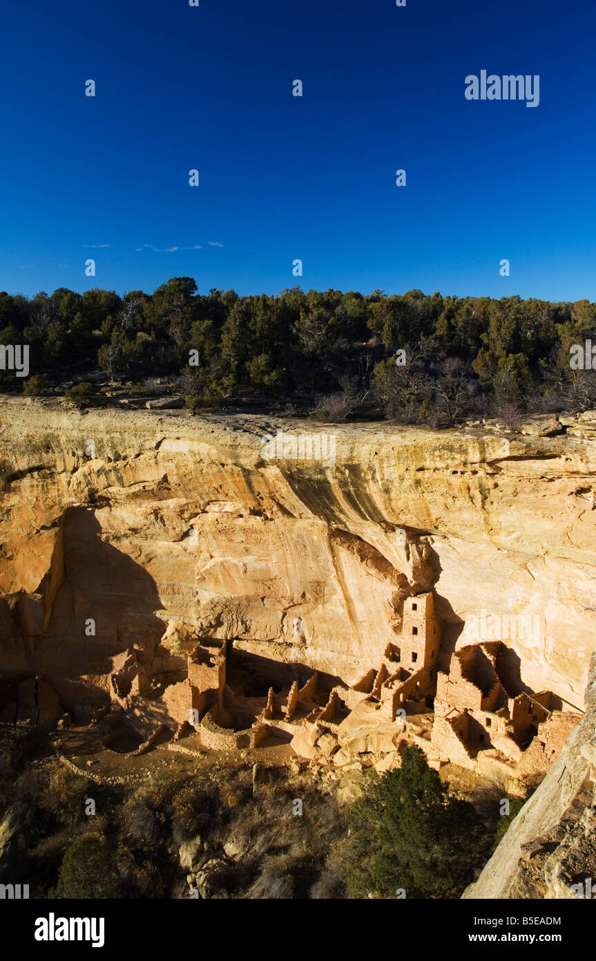 Mesa Top Loop Road Ruins, Pueblo ruins in Mesa Verde, Mesa Verde ...