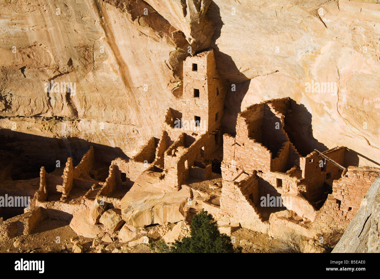 Mesa Top Loop Road Ruins, Mesa Verde National Park, Colorado Stock ...
