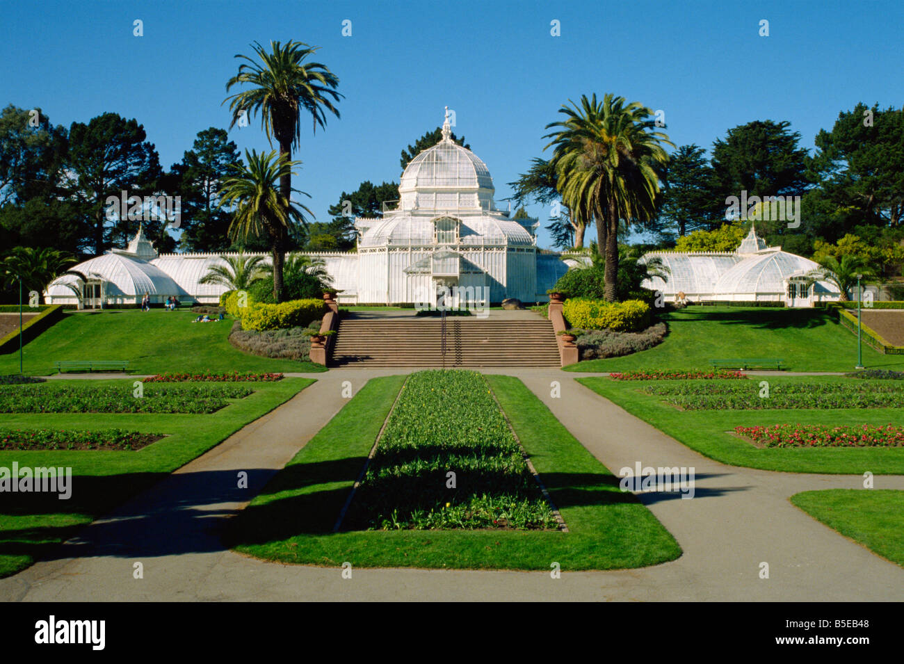 The Conservatory of Flowers Golden Gate Park San Francisco California ...