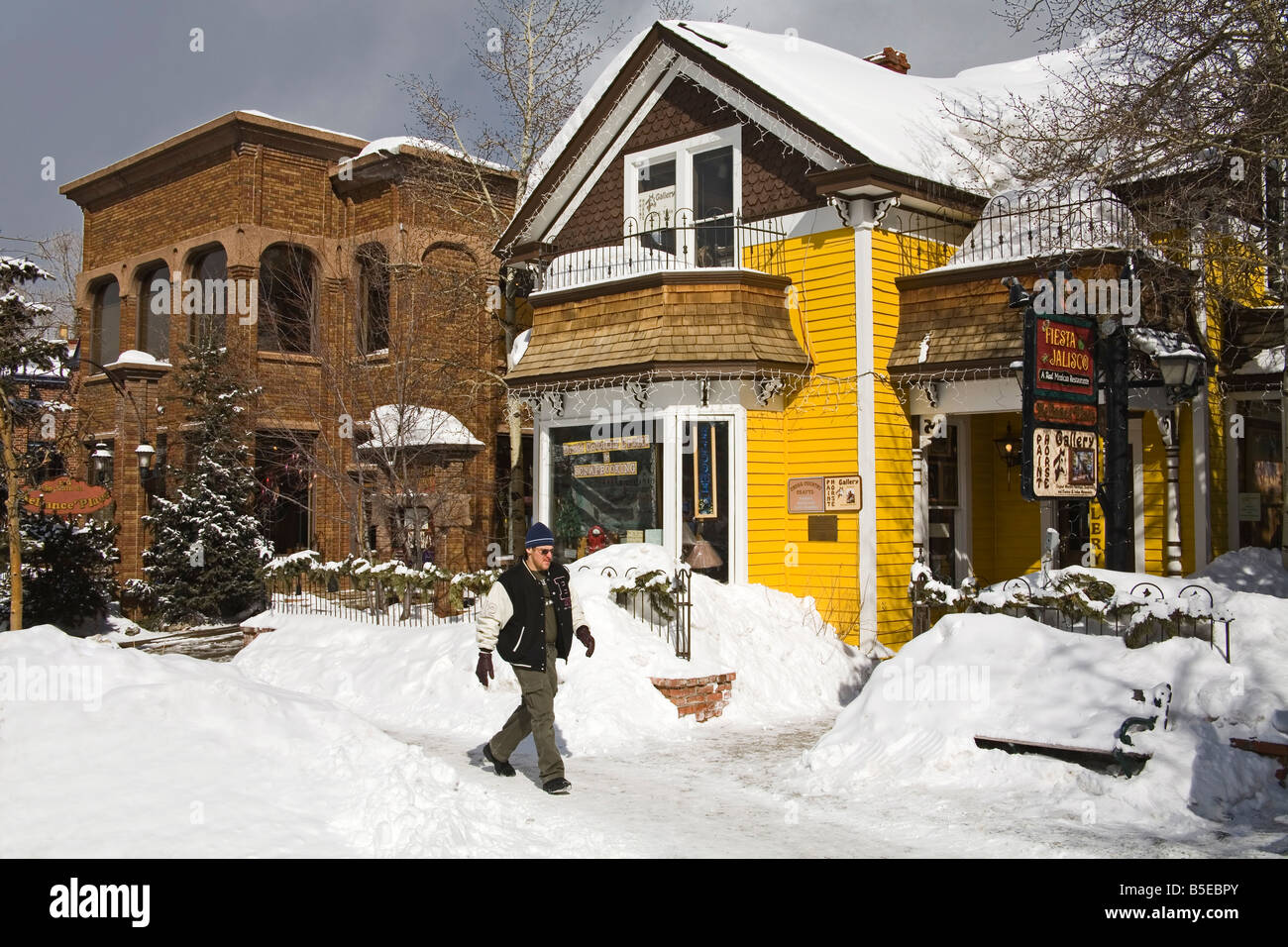 Breckenridge colorado downtown hi-res stock photography and images - Alamy