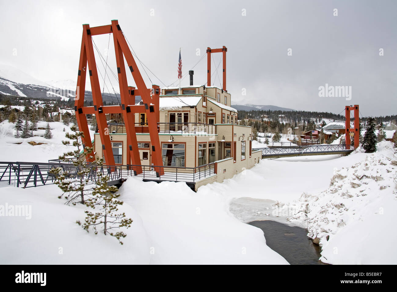 The Dredge Restaurant, Breckenridge, Rocky Mountains, Colorado, USA ...