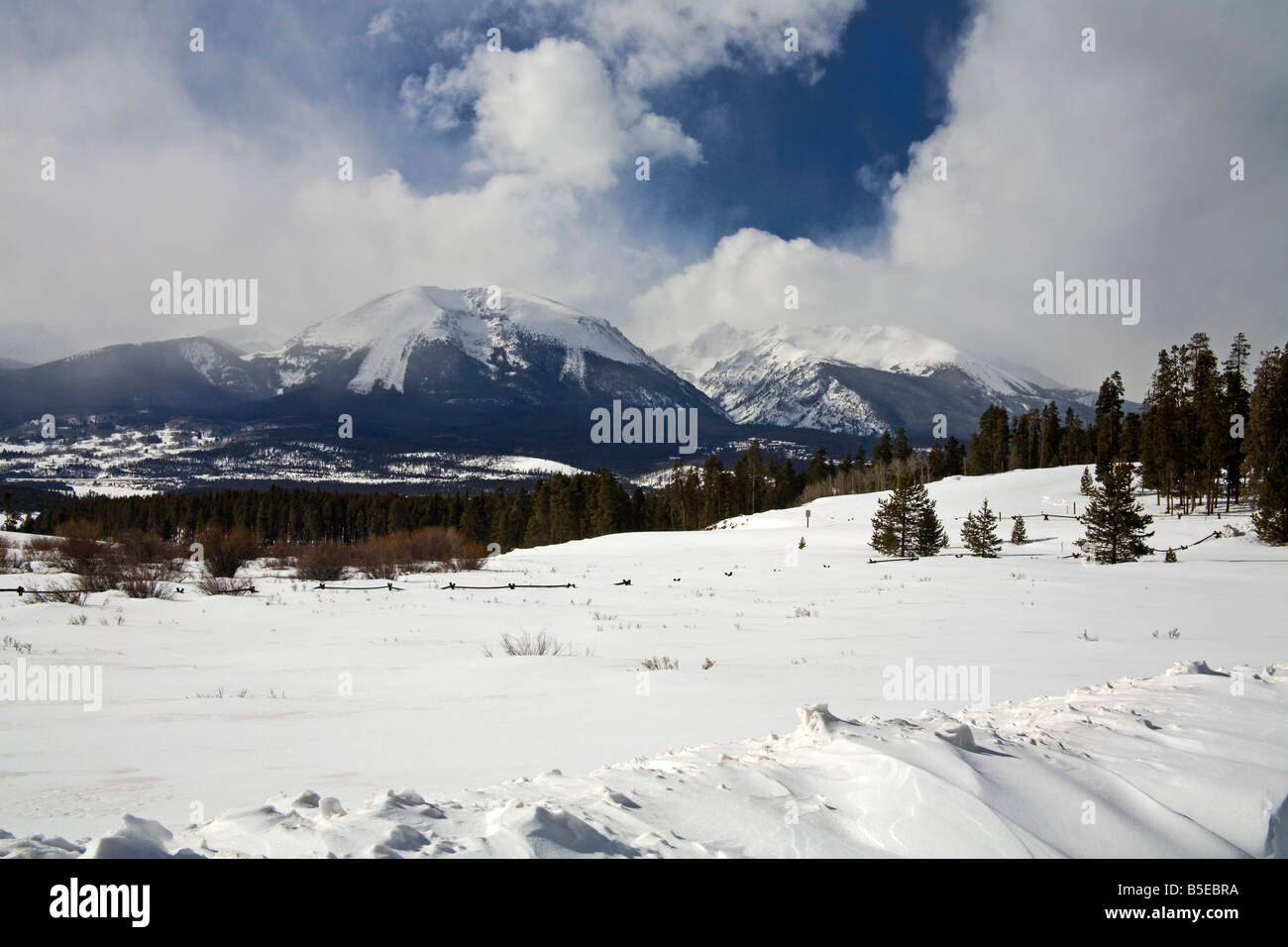 Windy Point, White River National Forest, Breckenridge, Rocky Mountains ...