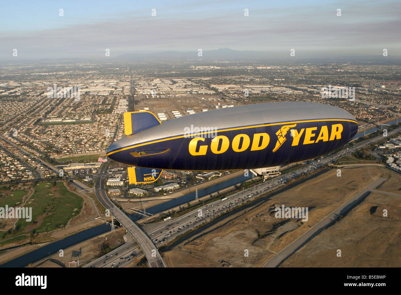 Good Year Blimp Stock Photo - Alamy