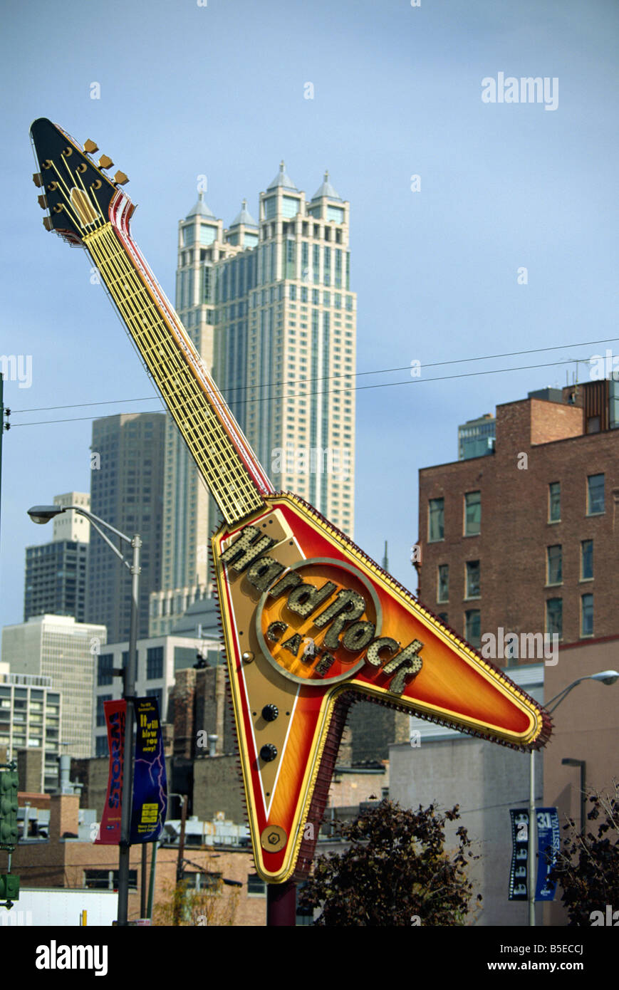 Chicago rock cafe hi-res stock photography and images - Alamy