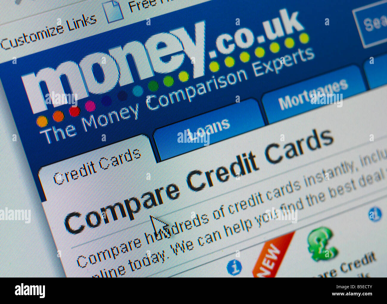 Credit screen hi-res stock photography and images - Alamy