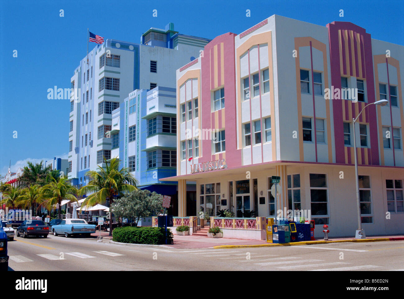 Art deco area Miami Beach Miami Florida United States of America North ...