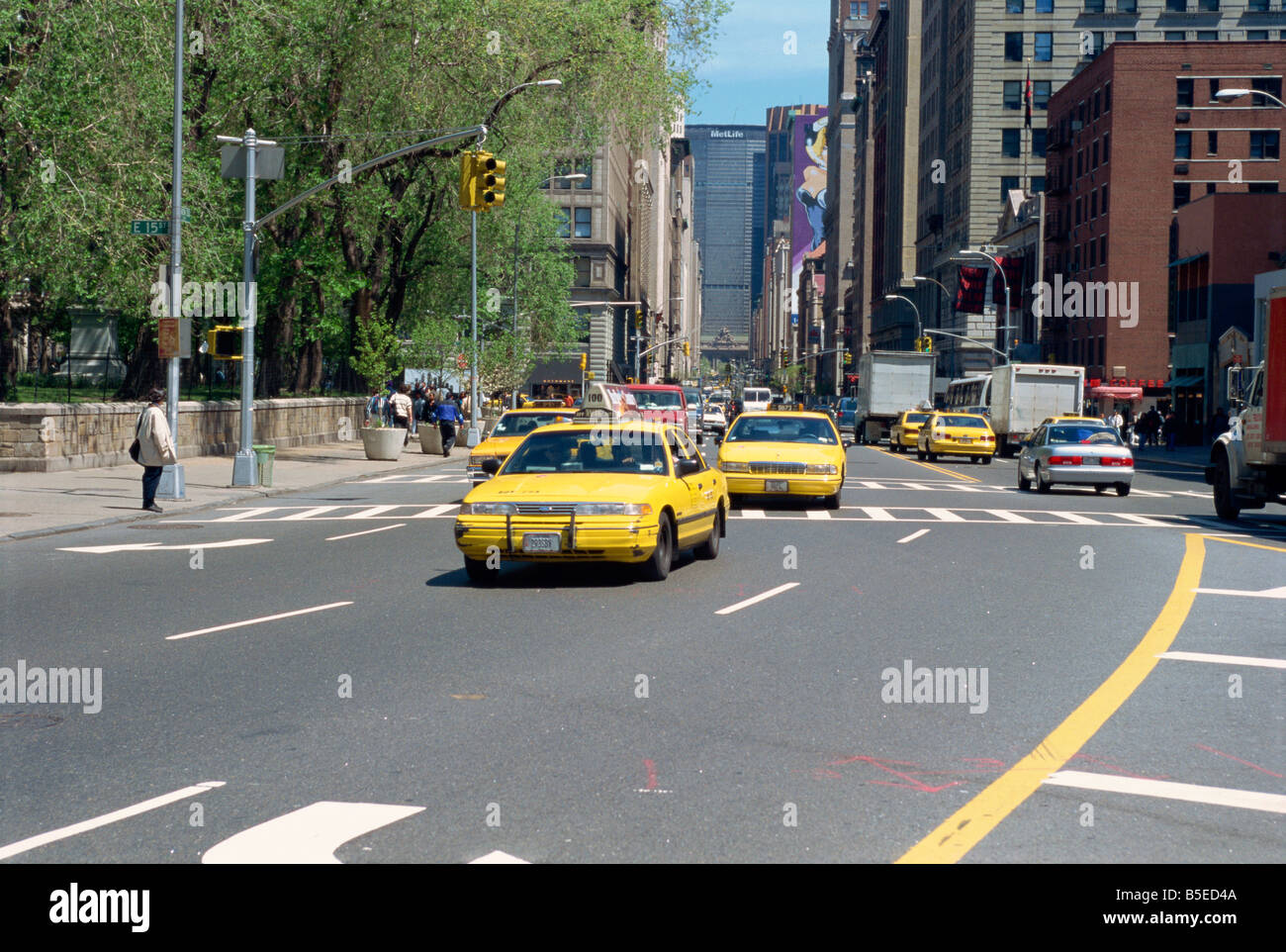 Street scene New York City New York United States of America North ...