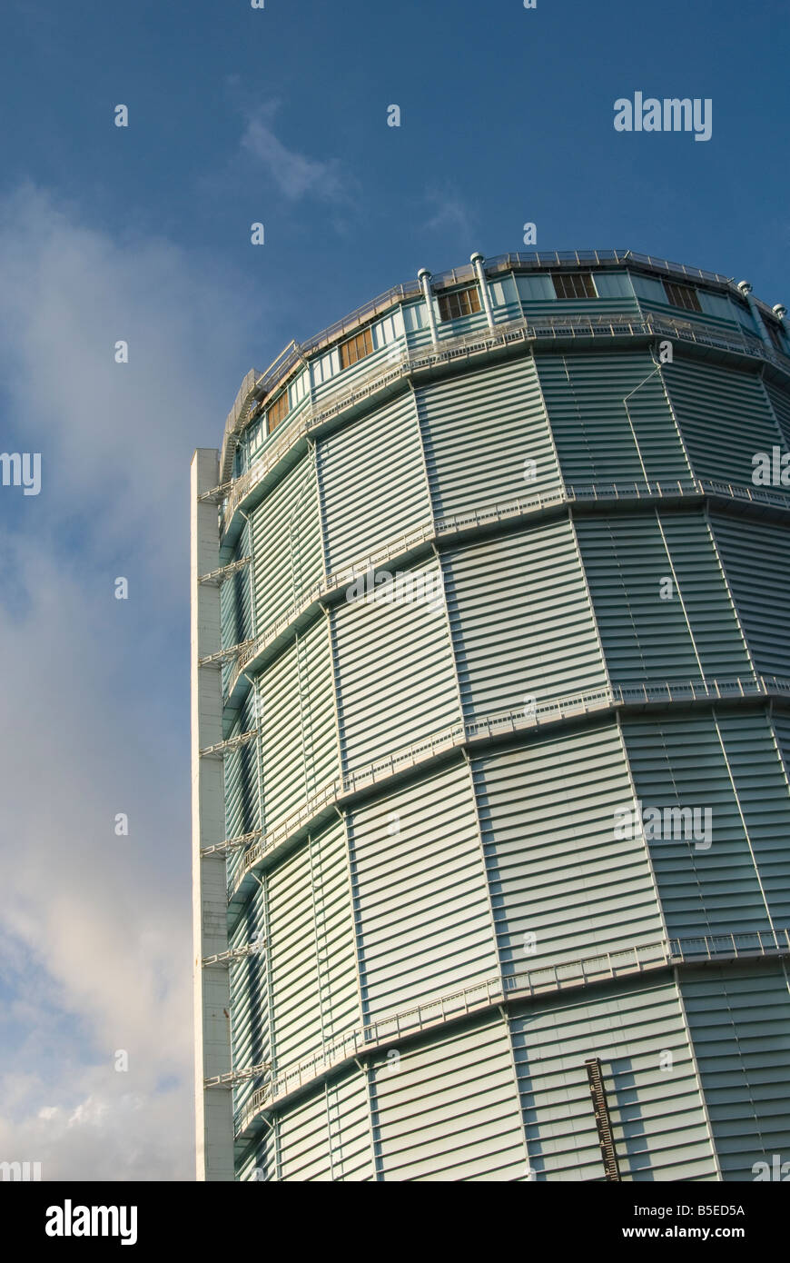 Blue gas tower hi-res stock photography and images - Alamy