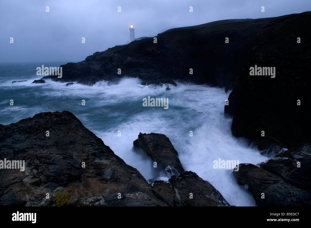 Trevose lighthouse hi-res stock photography and images - Alamy