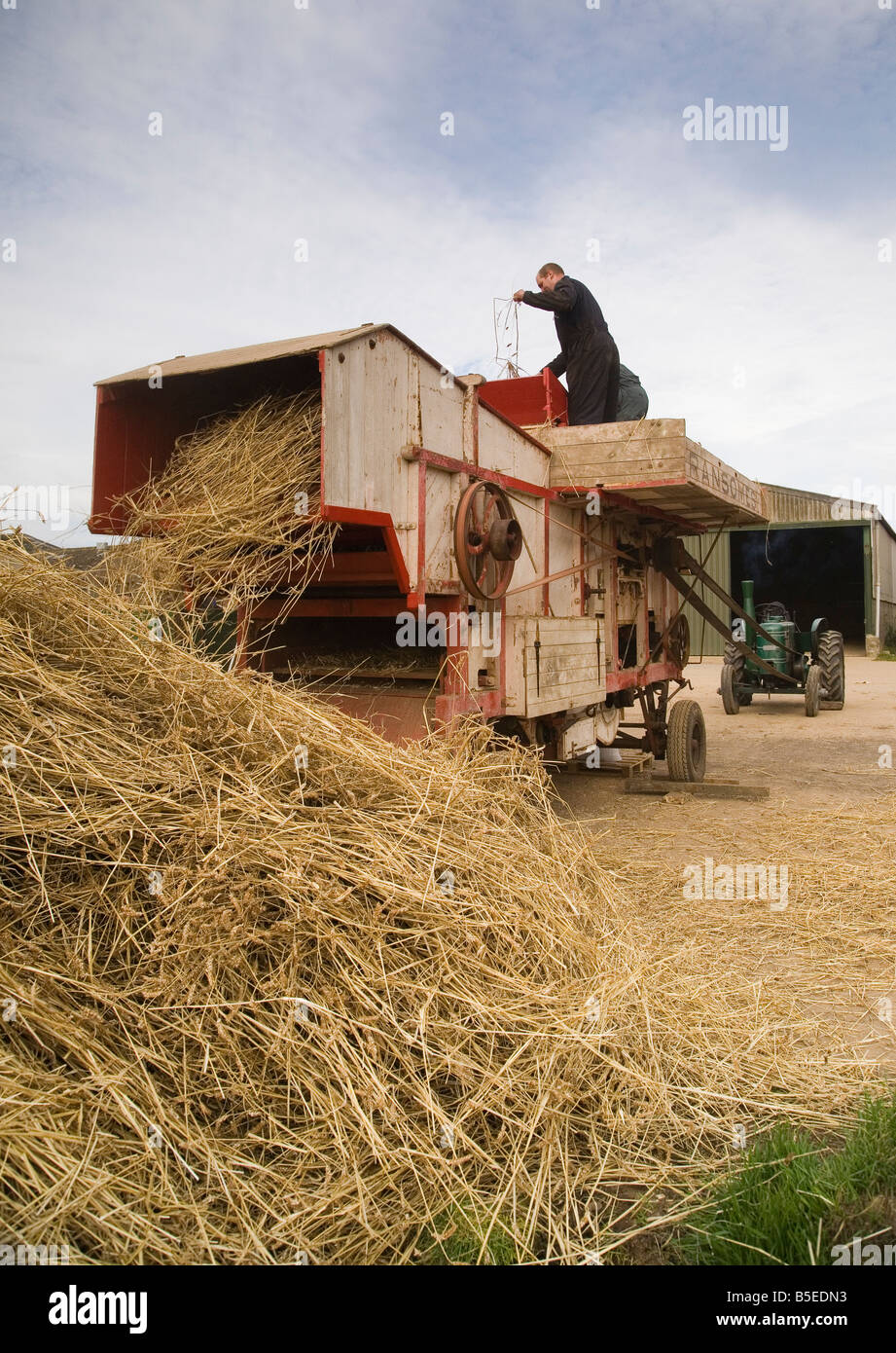 Marshall threshing drum hi-res stock photography and images - Alamy