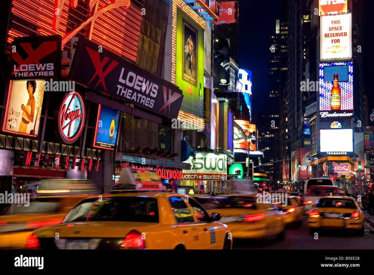 Times Square Midtown Manhattan New York City New York Usa North