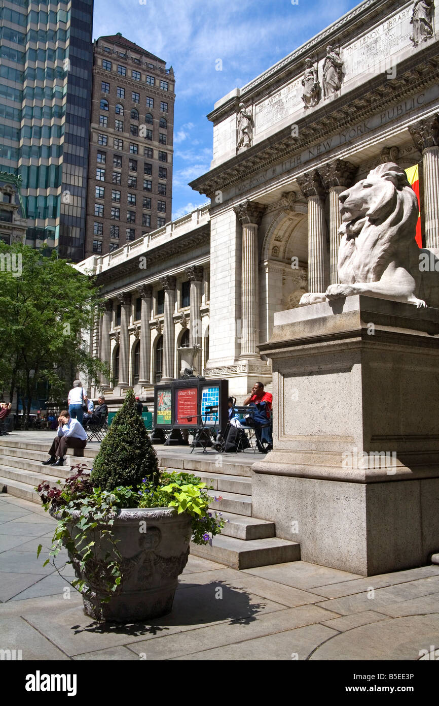 New York Public Library, Midtown Manhattan, New York City, New York ...
