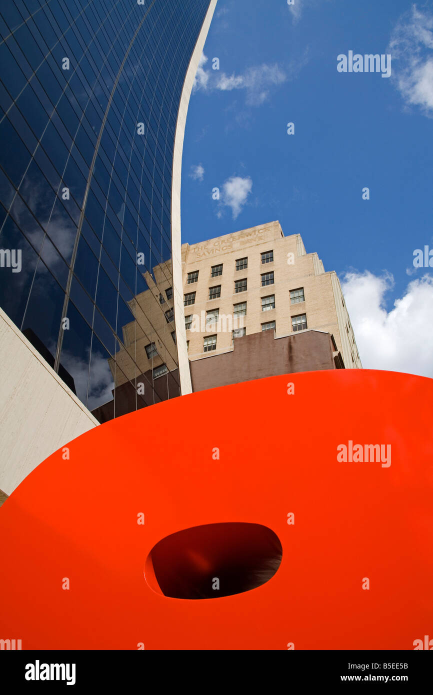 Ivan Chermayeff's Red 9 sculpture, Nine West 57th Street, Midtown ...