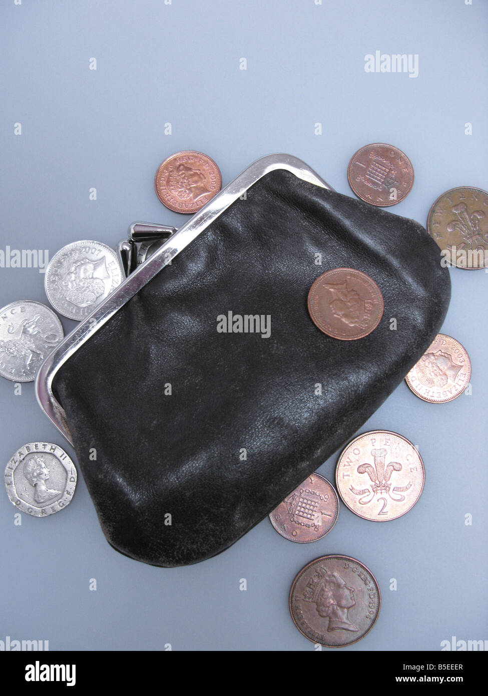 Worn out purse hi-res stock photography and images - Alamy