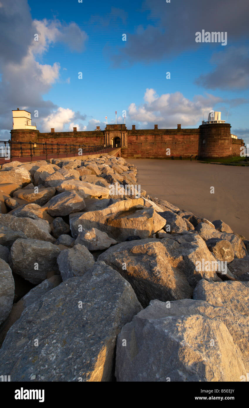 Fort Perch Rock Stock Photo - Alamy
