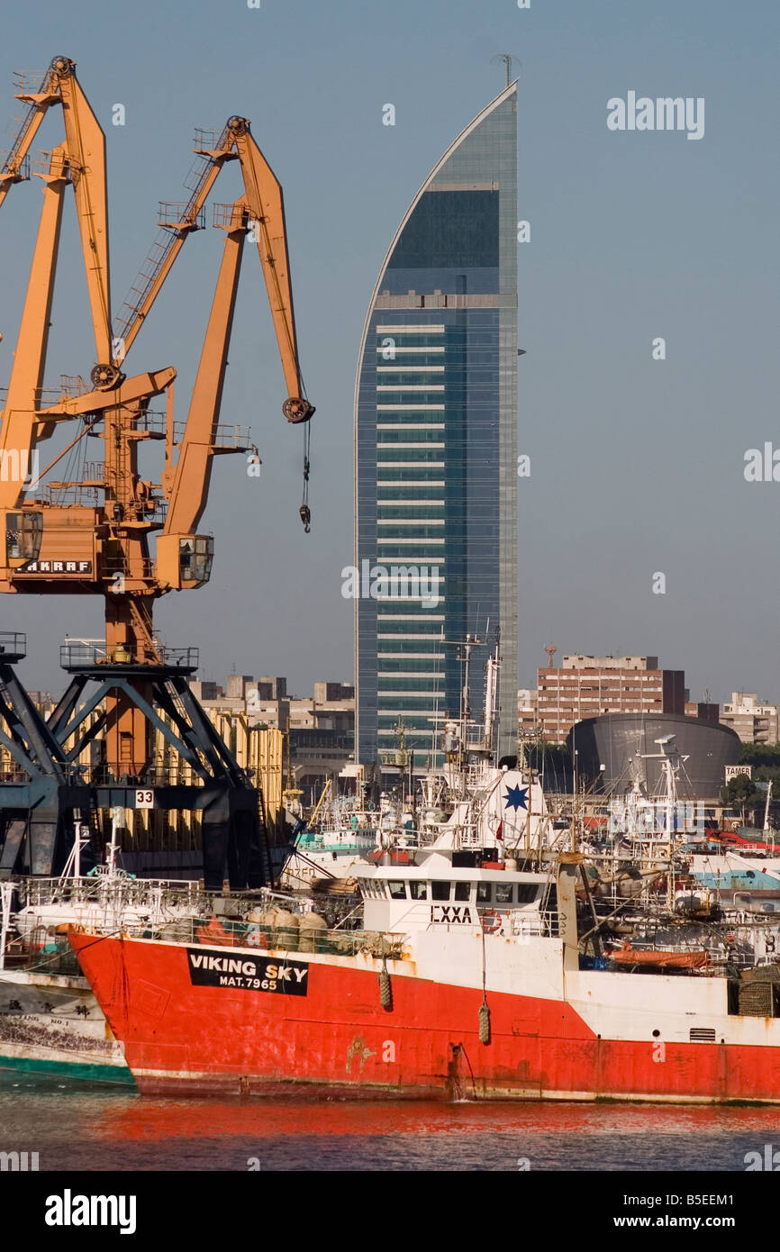 Montevideo antel tower hi-res stock photography and images - Alamy