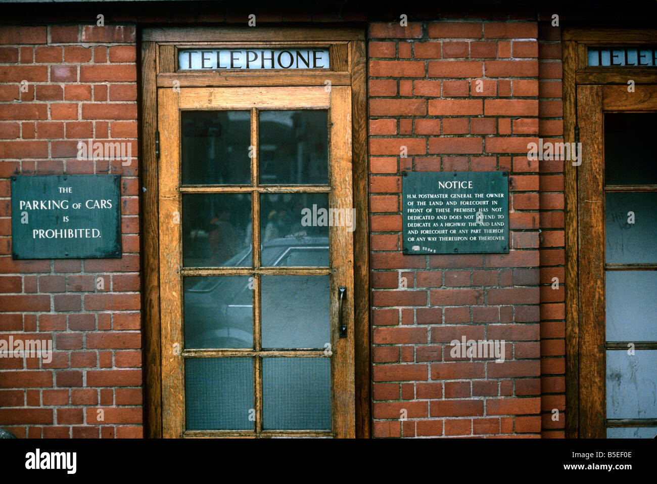 UK England Shropshire Bridgenorth unusual brick built Phone Box built ...