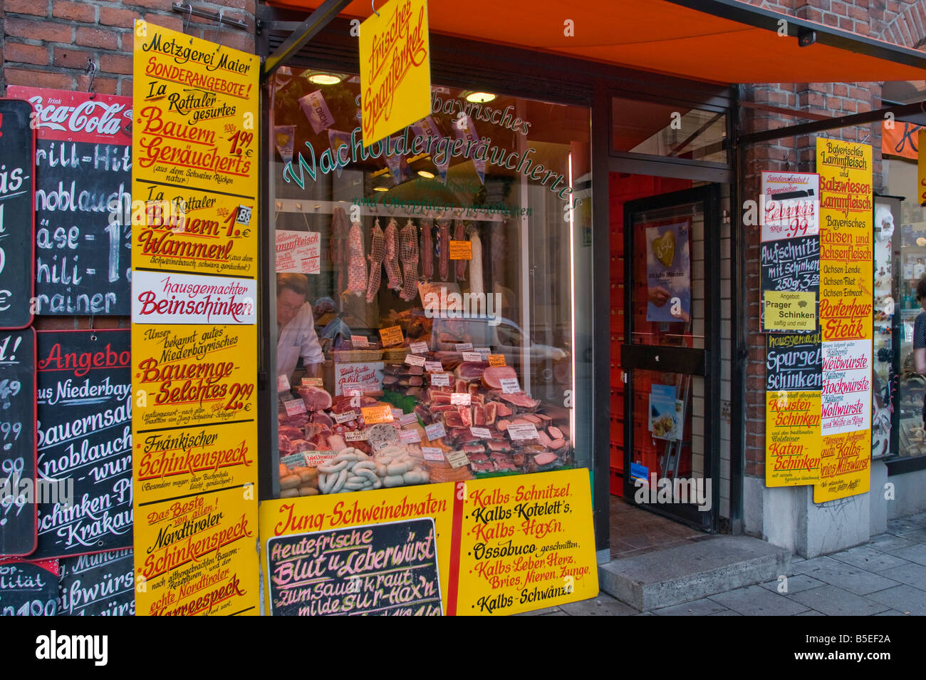German butcher shop hi-res stock photography and images - Alamy
