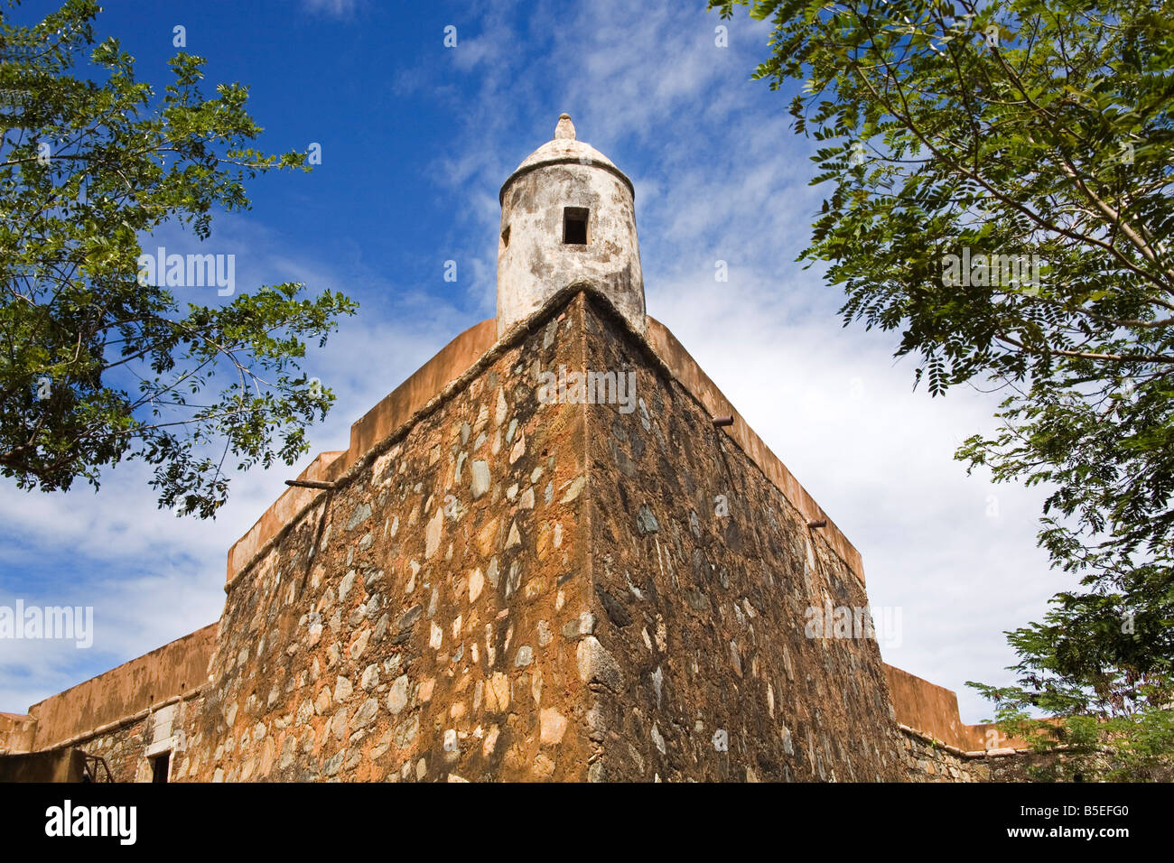 Santa Rosa Fort, La Asuncion City, Isla Margarita, Nueva Esparta State ...