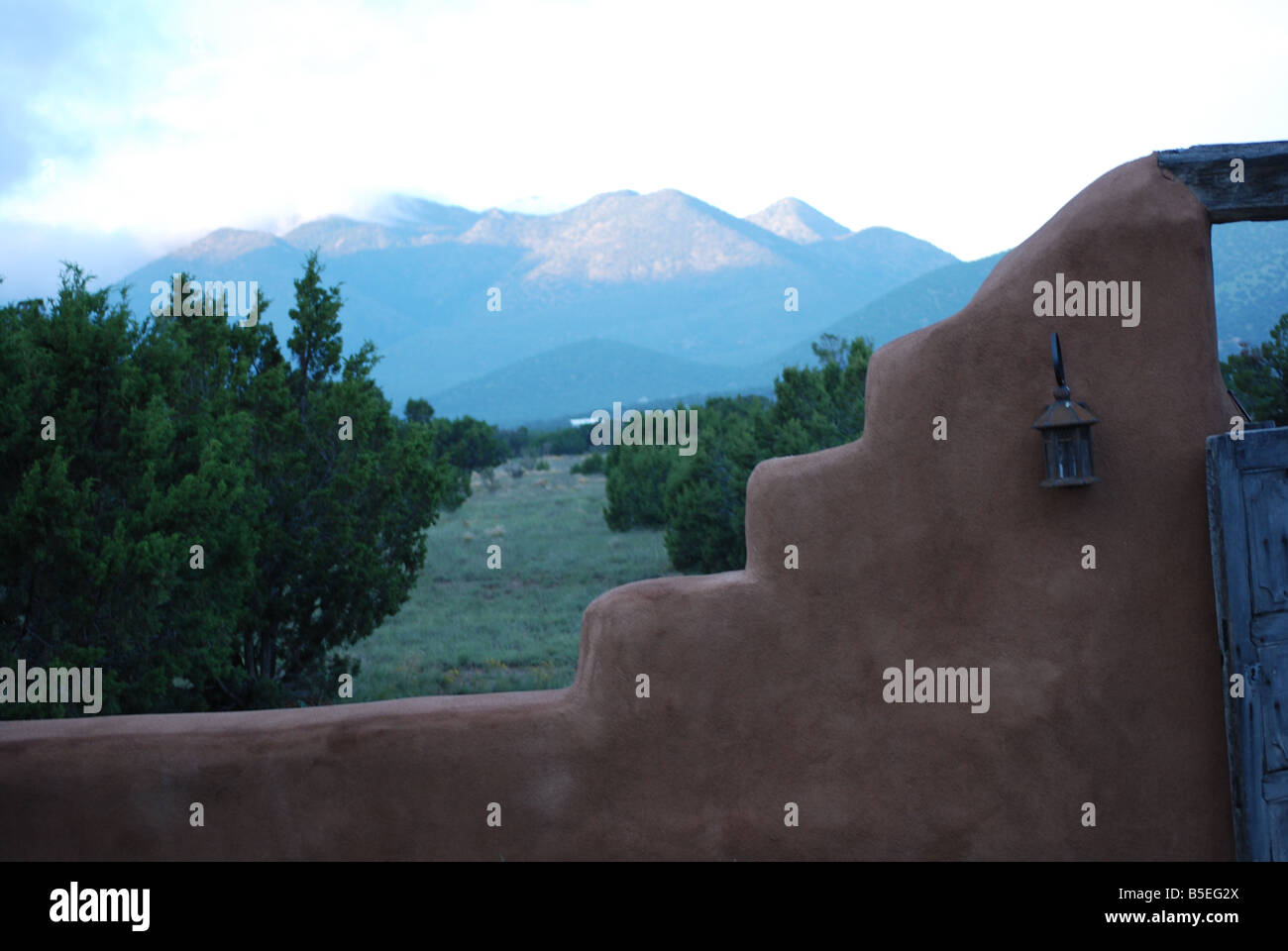 High Feather Ranch, Cerrillos, New Mexico USA Stock Photo - Alamy