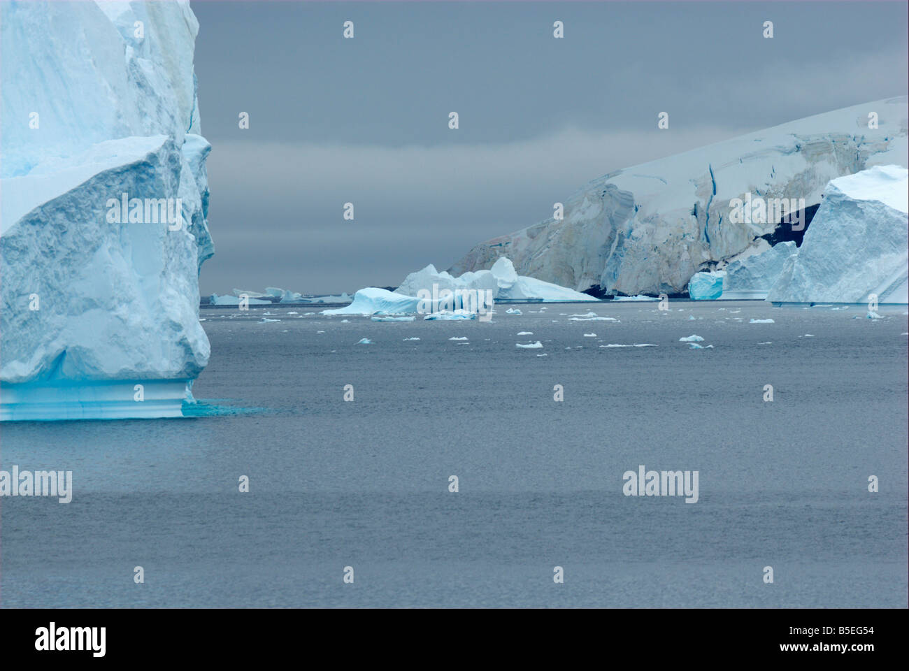 Iceberg in a bay Stock Photo - Alamy