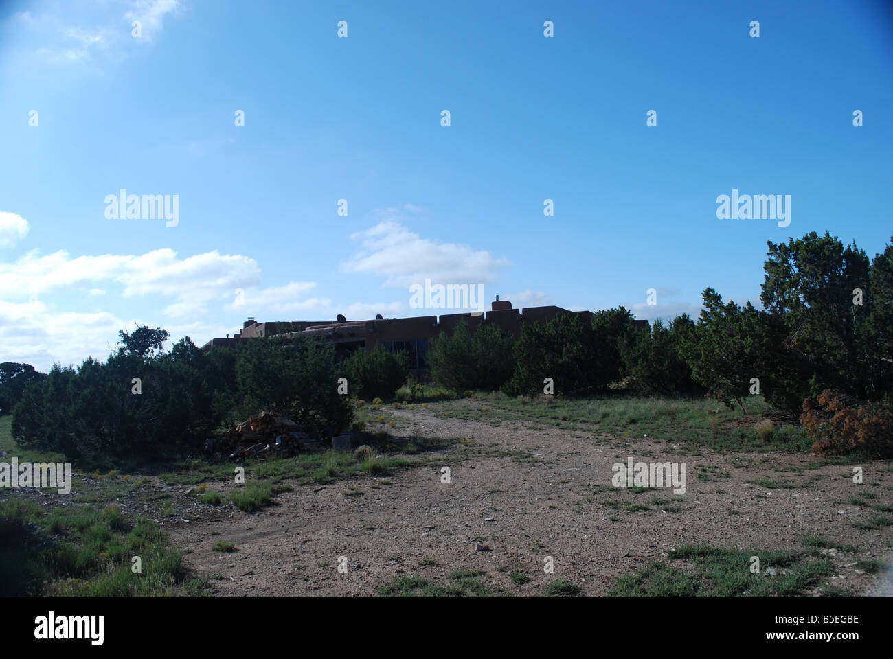 High Feather Ranch, Cerrillos, New Mexico USA Stock Photo - Alamy