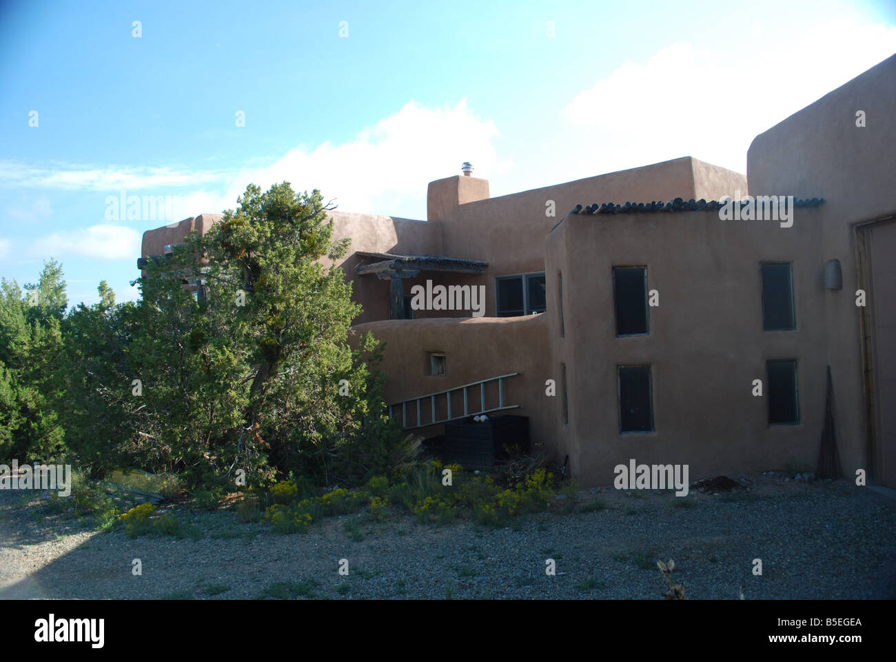 High Feather Ranch, Cerrillos, New Mexico USA Stock Photo - Alamy