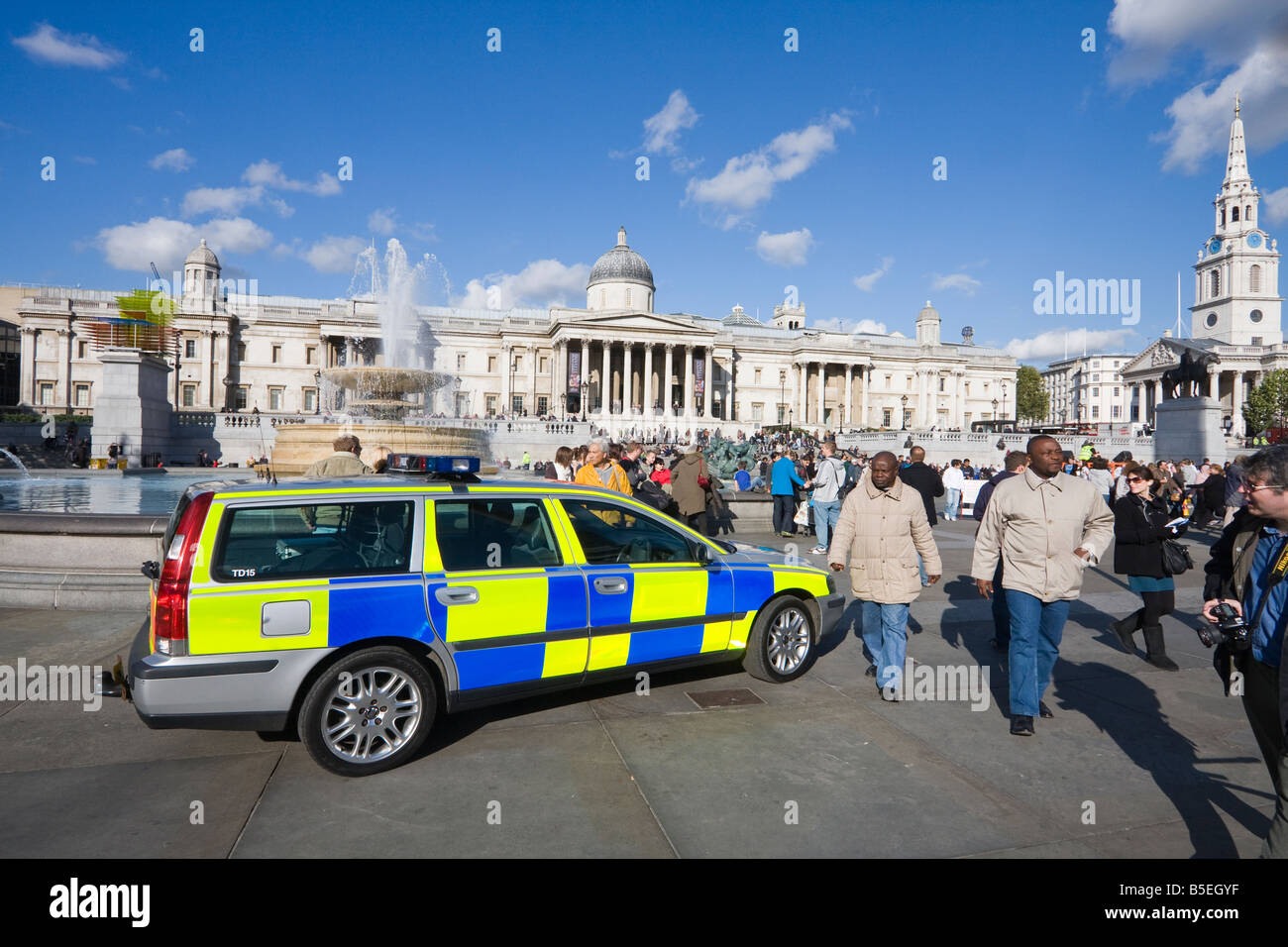 Volvo police car hi-res stock photography and images - Alamy