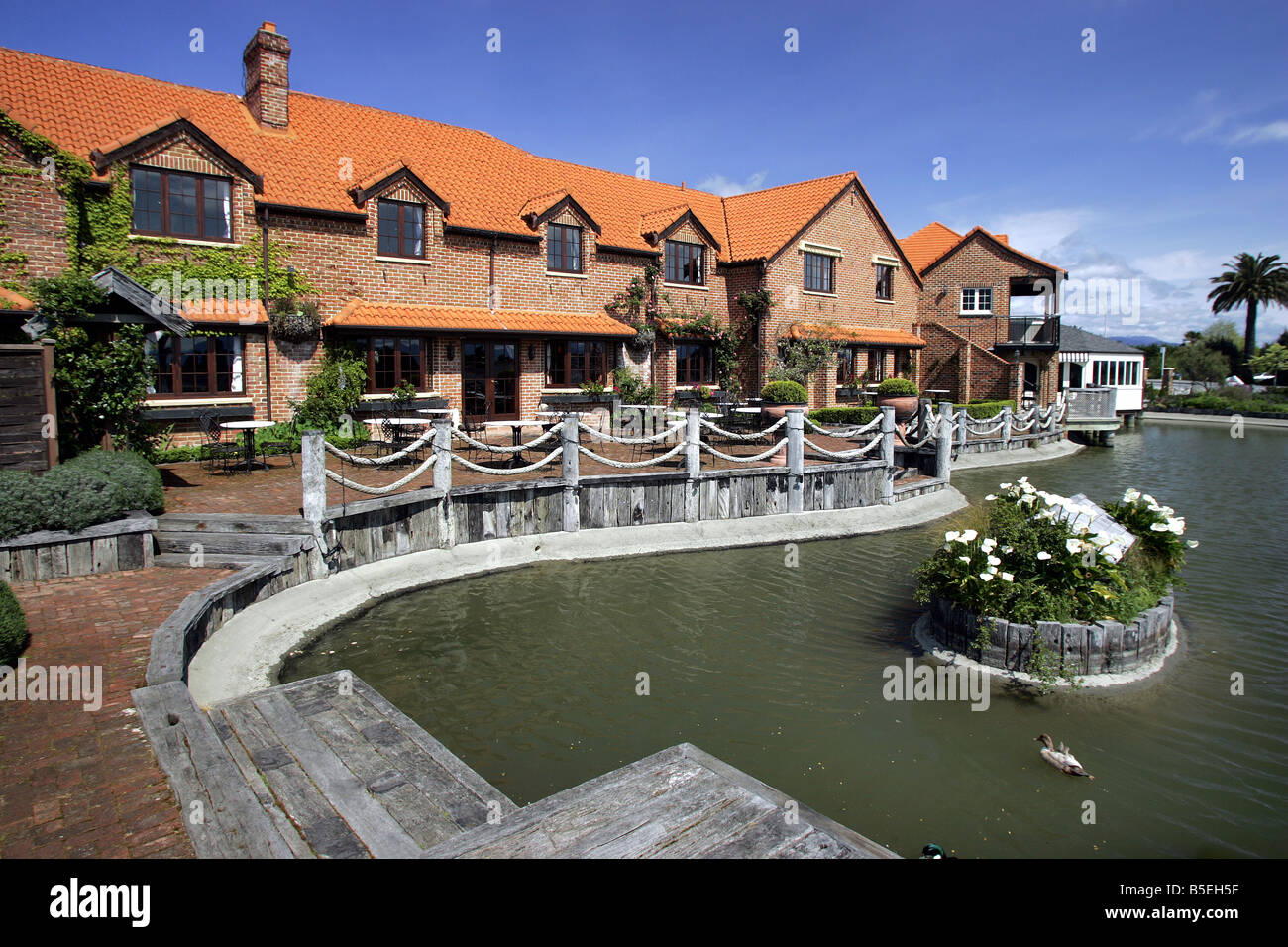 Monaco Hotel and resort in Nelson Stock Photo - Alamy