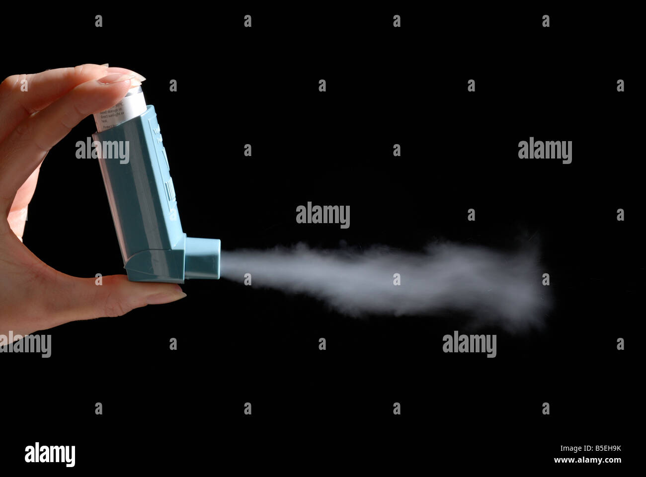 Asthma inhaler spray puff hi-res stock photography and images - Alamy
