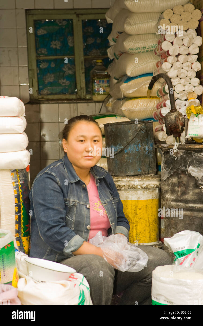 Dazhalan hutong old traditional neighborhood Beijing China Stock Photo ...