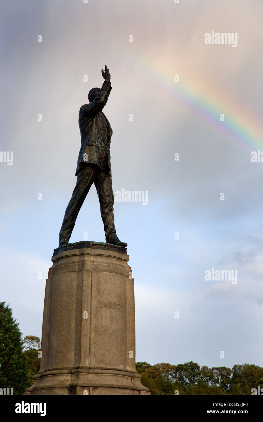 Stormont with carson statue hi-res stock photography and images - Alamy