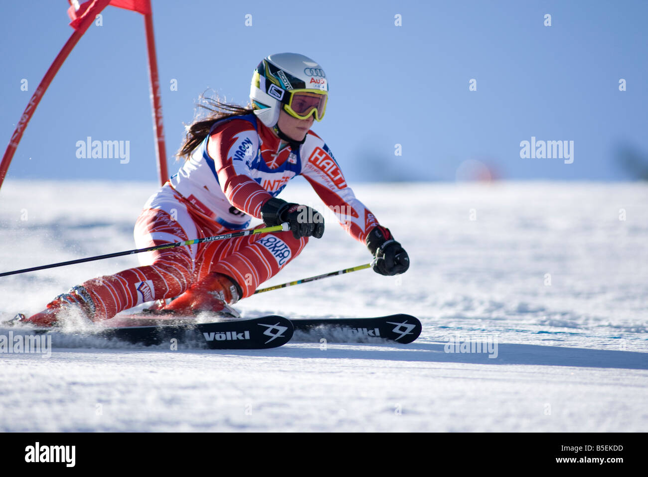 SOELDEN AUSTRIA OCT 25 Sannni Leinonen FIN competing in the womens ...