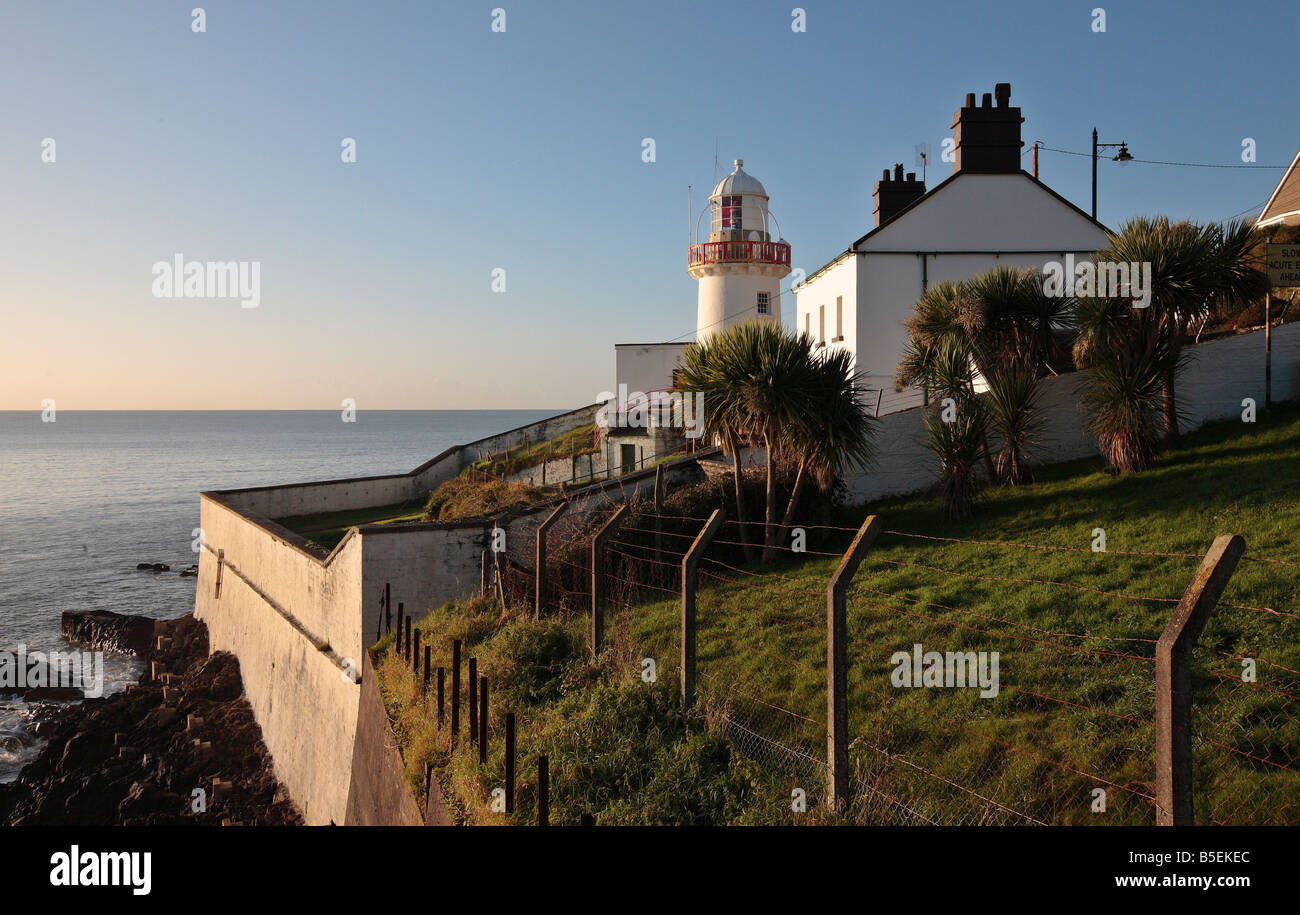 Lighthouse in Youghal Stock Photo - Alamy